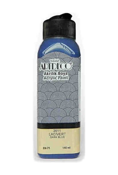 Artdeco Akrilik Boya 140 Ml Lacivert Artdeco Akrilik Boya 140 Ml Lacivert