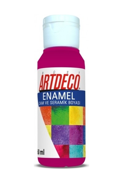 Artdeco Enamel Cam Ve Seramik Boyası 60 Ml Magenta Artdeco Enamel Cam Ve Seramik Boyası 60 Ml Magenta