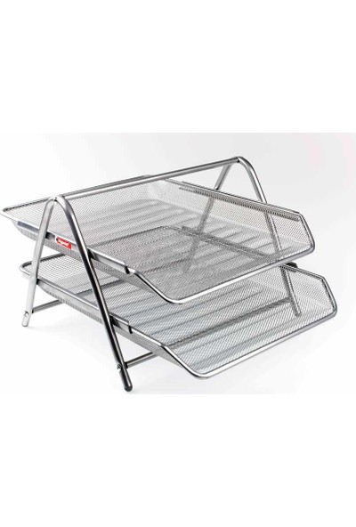 Bigpoint Bp412-11 Metal Perfore Evrak Rafı 2 Lı Sılver Bigpoint Bp412-11 Metal Perfore Evrak Rafı 2 Lı Sılver