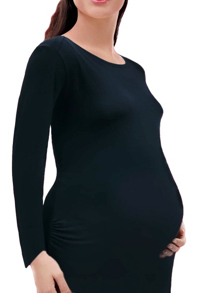 Silverlife Antiradyasyon Hamile Tişörtü Uzun Kol