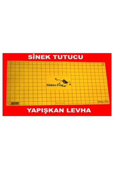 Elektro Frog Sinek Tutucu Yapışkan Plaka ( 30 X 60 Cm ) 1 Adet Elektro Frog Sinek Tutucu Yapışkan Plaka ( 30 X 60 Cm ) 1 Adet