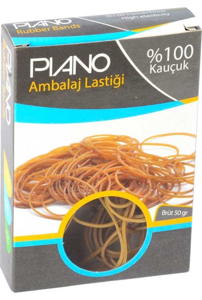 Pıano Ambalaj Lastiği 50 Gr