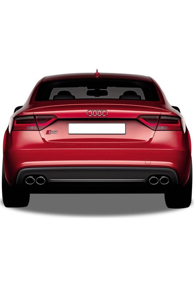 Ps Dizayn Audi A5 Coupe B8 S5 Standart Difüzör ( Plastik)
