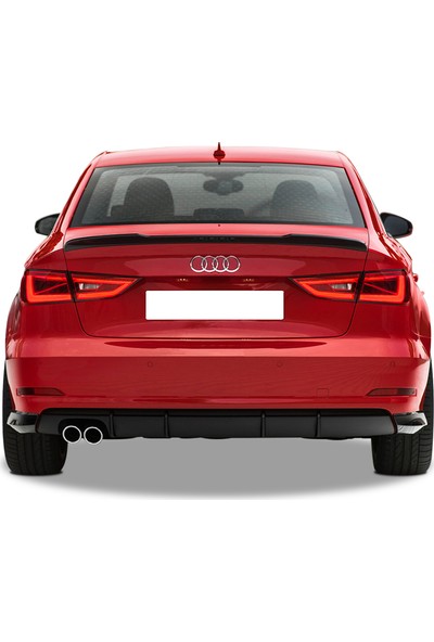 Ps Dizayn Audi A3 Sedan Votex Spoiler (Fiber) Ps Dizayn Audi A3 Sedan Votex Spoiler (Fiber)