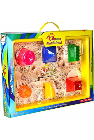Eren Oyuncak Heroes Kinetik Kum 500 gr - Kale Kalıplı