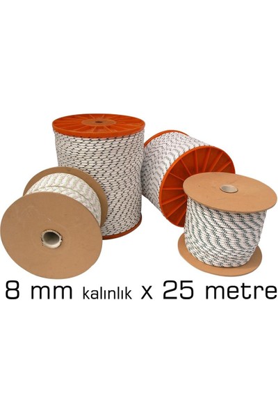 Mastercare 25 Mt İp Halat 8 Mm Kalınlık 1 Ton 091002