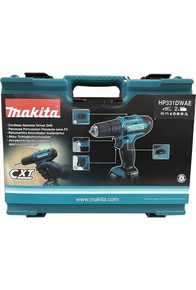 Makita HP331DWAE Akülü Darbeli Matkap Vidalama