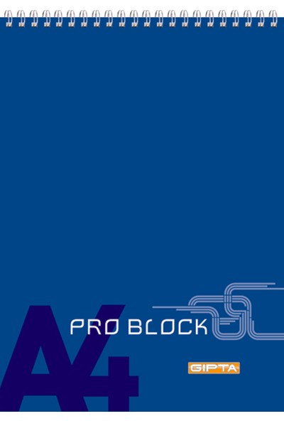 Gıpta Pro-Block Bloknot Kareli 40 Yaprak A4 1398 Gıpta Pro-Block Bloknot Kareli 40 Yaprak A4 1398
