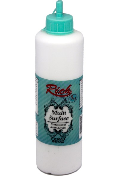 Rich Multi Surface Boya 2100 - Beyaz 500 ml