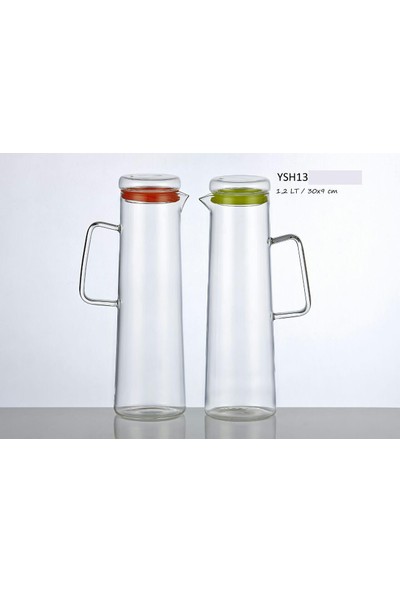 Carat Termisil Cam Sürahi İnce Cam Ysh13 1,2 Litre