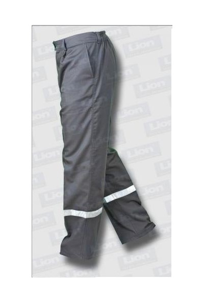 Mervem İş Pantolonu %100 Pamuk Reflektörlü