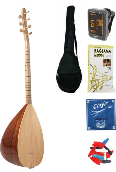 Doremi Kısa Sap Bağlama (Saz) Seti (Bağlama-Kılıf-Akort Cihazı-Yedek Tel-Tezene-Metot) Doremi Kısa Sap Bağlama (Saz) Seti (Bağlama-Kılıf-Akort Cihazı-Yedek Tel-Tezene-Metot)