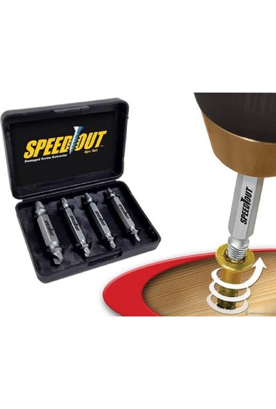 Tbg Pratik Speed Out Hasar Görmüş Vida Çıkarıcı Tbg Pratik Speed Out Hasar Görmüş Vida Çıkarıcı