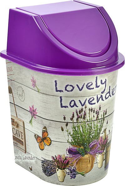 Tuffex Desenli Klik Çöp Kovası No 1 (7 Lt) Tuffex Desenli Klik Çöp Kovası No 1 (7 Lt)