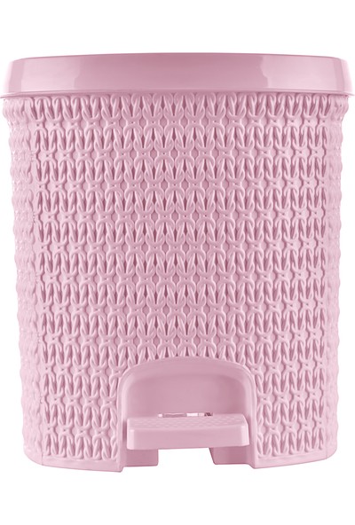 Tuffex Örme Pedallı Çöp Kovası No 2 (7 Lt)