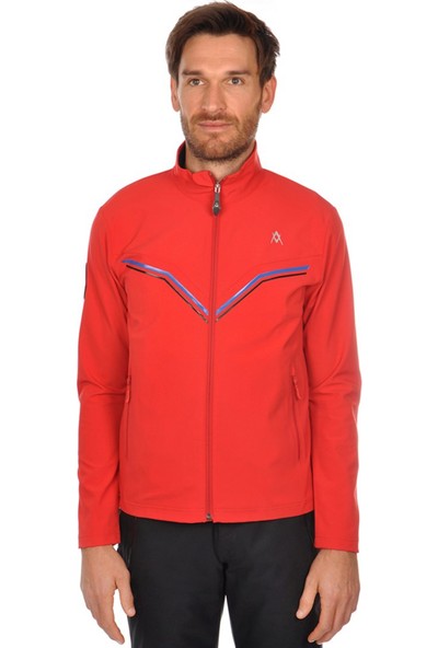 Völkl Yellow Softshell Erkek Kayak Montu Kırmızı