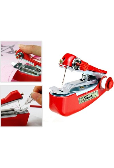 Toptancı Kapında Seyahat Tipi Mini El Dikiş Makinesi Toptancı Kapında Seyahat Tipi Mini El Dikiş Makinesi