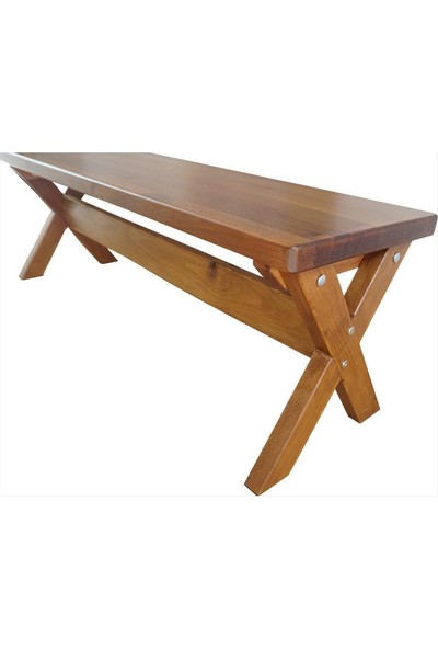 Kilizman Masif Masif Ahşap Çapraz Ayak Bank Kilizman Masif Masif Ahşap Çapraz Ayak Bank