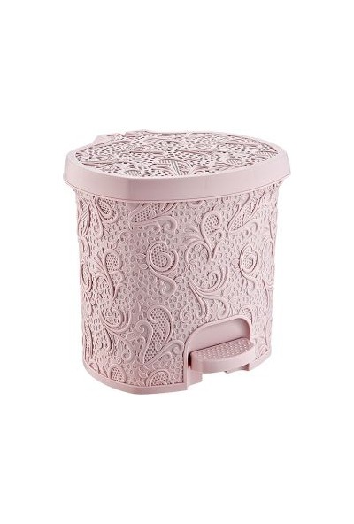 Hobby Life Dantel Pedallı Çöp Kovası 3 lt 11130 Hobby Life Dantel Pedallı Çöp Kovası 3 lt 11130