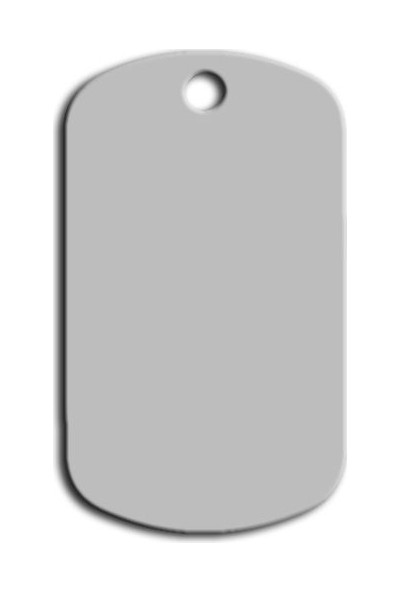 Dalis Pet Tag - Askeri Künye Köpek Künyesi - Mavi