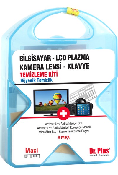 Dr Plus Bilgisayar - Lcd - Plazma - Kamera Lensi Temzileme Kiti ''Hijyenik Temizlik''