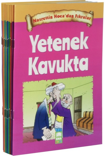Nasrettin Hoca Fıkraları Seti (10 Kitap Takım) (1. Ve 2. Sınıflar İçin) Nasrettin Hoca Fıkraları Seti (10 Kitap Takım) (1. Ve 2. Sınıflar İçin)