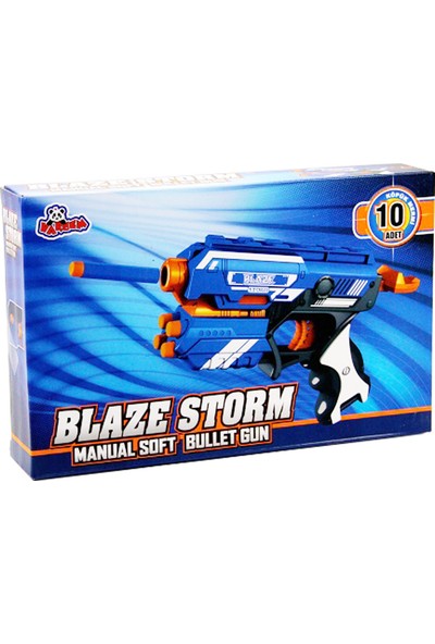 Vardem Blaze Storm Sünger Atan Silah 10 Adet Yumuşak Mermili