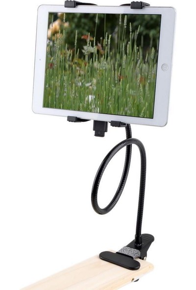 Alfais 4712 Klipsli 360 Dönebilen Universal Tablet Tutucu