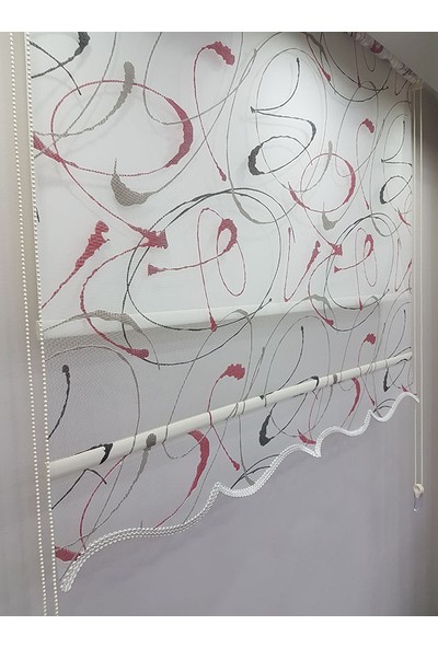 Brillant Çift Mekanizmalı Tül Stor Perde MT1034 Brillant Çift Mekanizmalı Tül Stor Perde MT1034