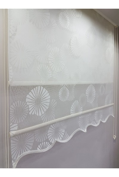 Brillant Çift Mekanizmalı Tül Stor Perde MT1094 80 x 200 cm Brillant Çift Mekanizmalı Tül Stor Perde MT1094 80 x 200 cm