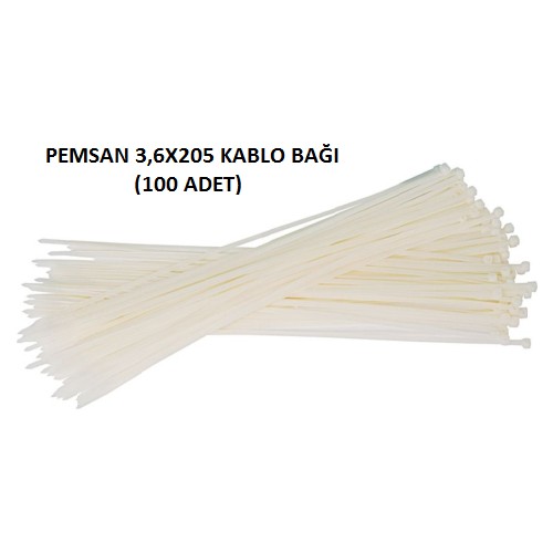 Pemsan 3,6X205 Kablo Bağı Fiyatı - Taksit Seçenekleri