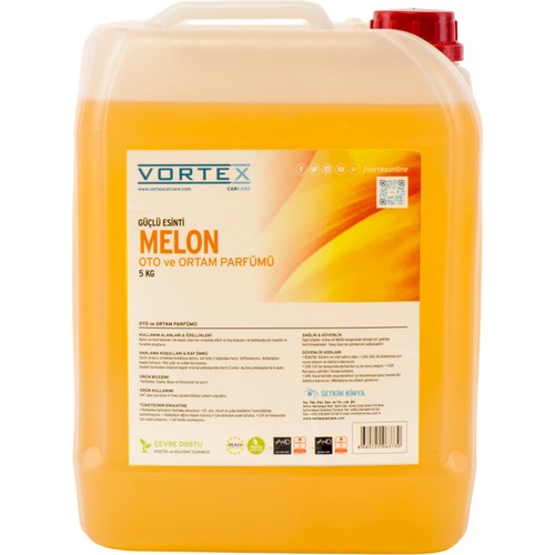Vortex "Melon (Kavun)" Oto ve Ortam Parfümü 5 KG Fiyatı