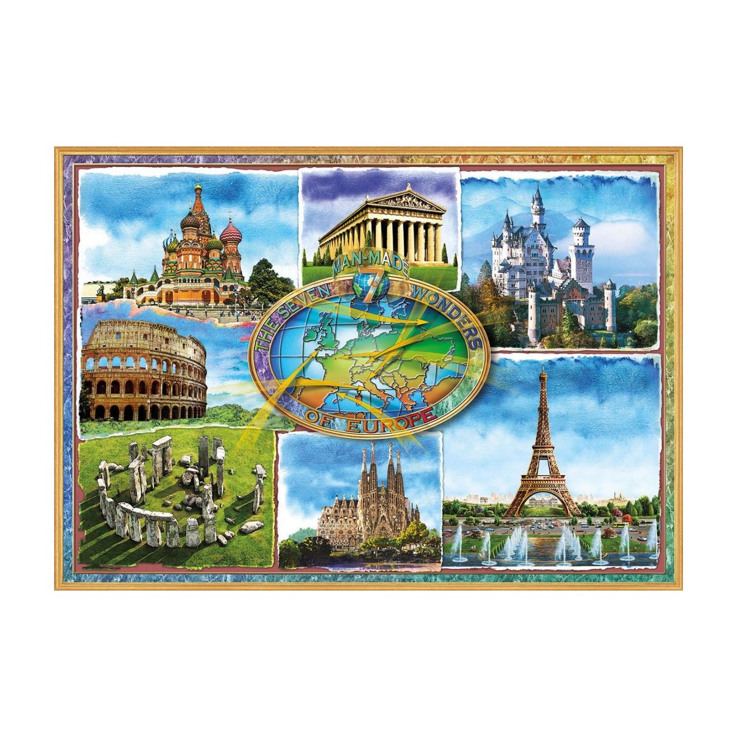 Educa Puzzle Seven Wonders Of Europe 1500 Parça Fiyatı