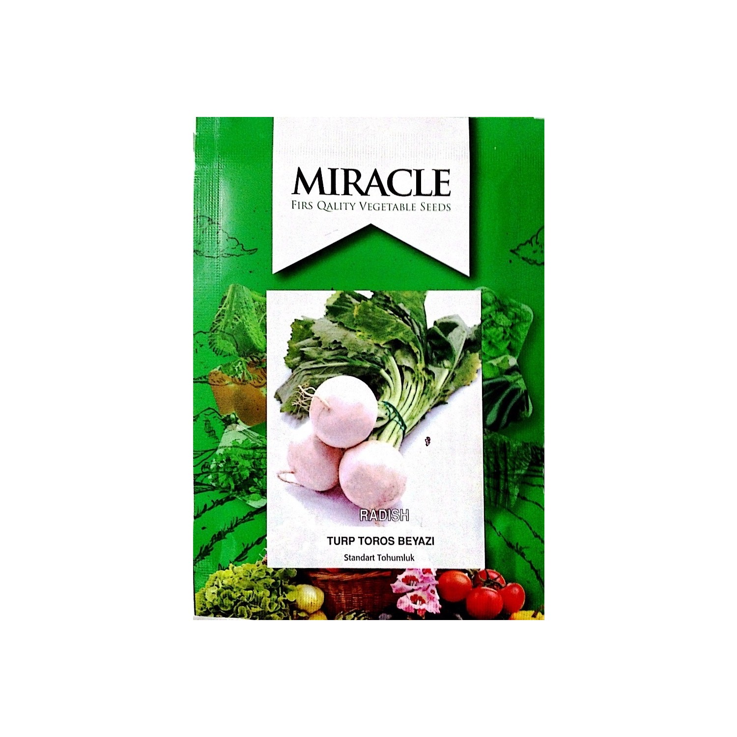 Miracle Tohum Miracle Toros Beyaz Turp Tohumu (10 gram) Fiyatı