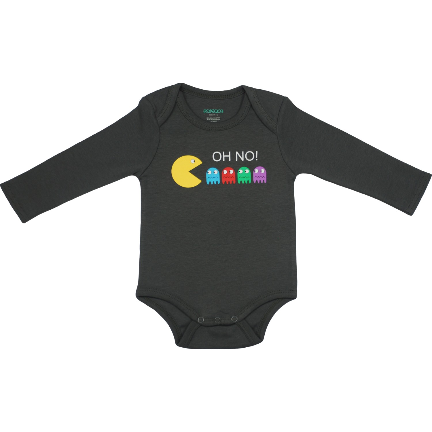 Popique Organics Pacman Uzun Kollu Füme Organik Body Fiyatı