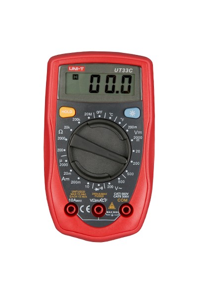 Unı-T Ut 33C Dijital Multimetre Ut33C Unı-T Ut 33C Dijital Multimetre Ut33C