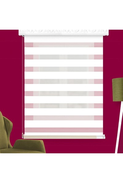 Brillant Sdney Beyaz Zebra Perde 427-111001