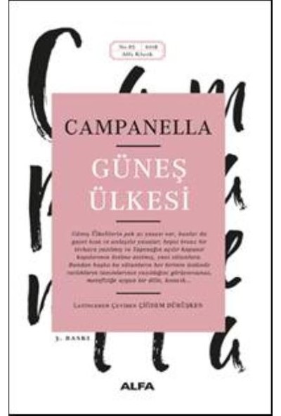 Güneş Ülkesi-Tommaso Campanella