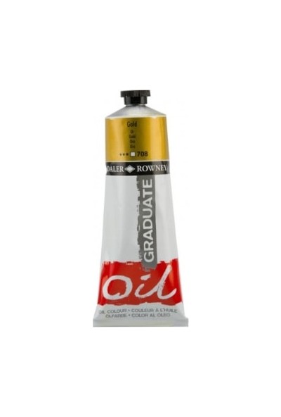 Daler Rowney Yağlı B.Grad 38Ml-708 Gold Daler Rowney Yağlı B.Grad 38Ml-708 Gold