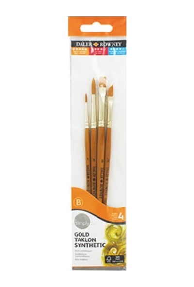 Daler Rowney Fırça Seti 4Lü Set1 216920400 Daler Rowney Fırça Seti 4Lü Set1 216920400