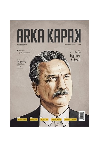 Arka Kapak Dergisi Sayı: 26 Kasım 2017 Arka Kapak Dergisi Sayı: 26 Kasım 2017