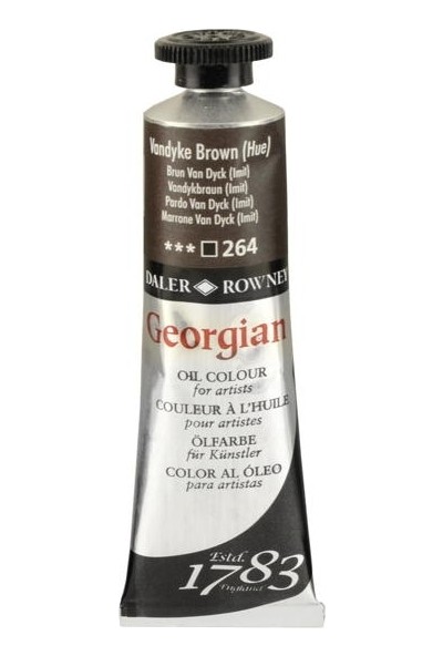 Daler Rowney Yağlı Boya Georgıan 38Ml-264 Vandyk Brown Hue