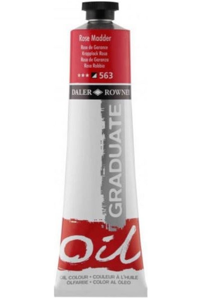 Daler Rowney Yağlı Boya Grad 38Ml-563 Rose Madder Daler Rowney Yağlı Boya Grad 38Ml-563 Rose Madder