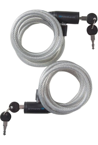 Btwin Bisiklet Kilidi 2'Li Set