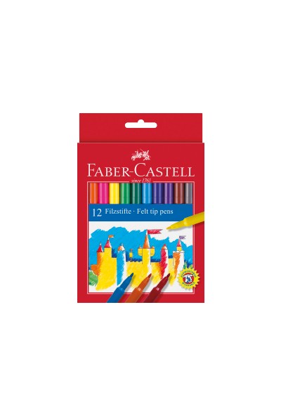 Faber-Castell UniColor Keçeli Kalem 12'li