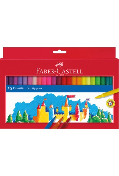 Faber-Castell UniColor Keçeli 50'li