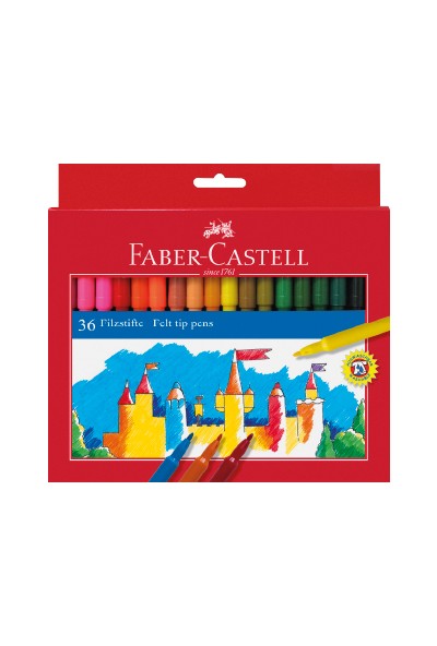 Faber-Castell UniColor Keçeli 36'lı