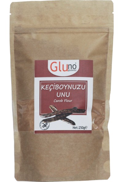 Gluno Glutensiz Keçiboynuzu Unu 250 gr Gluno Glutensiz Keçiboynuzu Unu 250 gr