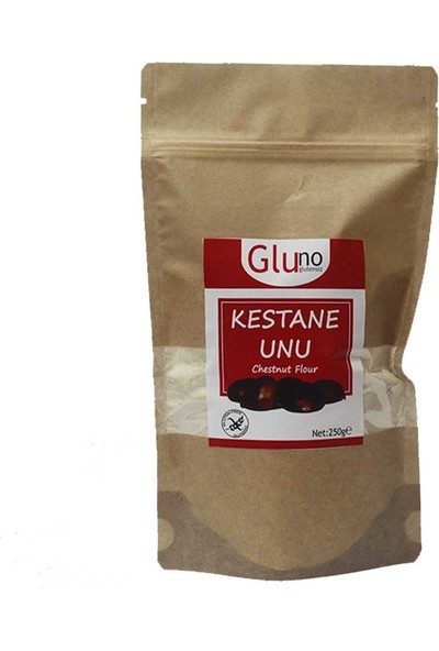 Gluno Glutensiz Kestane Unu 250 gr Gluno Glutensiz Kestane Unu 250 gr