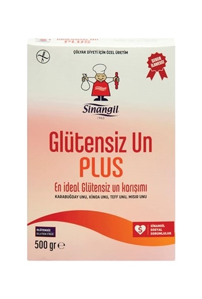 Sinangil Glutensiz Un Plus 500 gr Sinangil Glutensiz Un Plus 500 gr